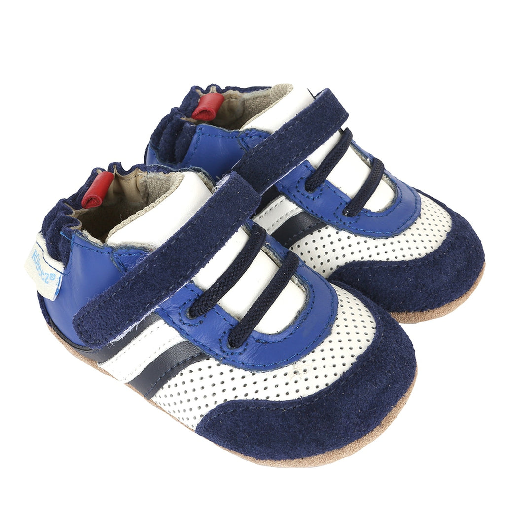 Soft Sole Mini Shoez - Navy Everyday Ethan – Green Bean Baby Boutique